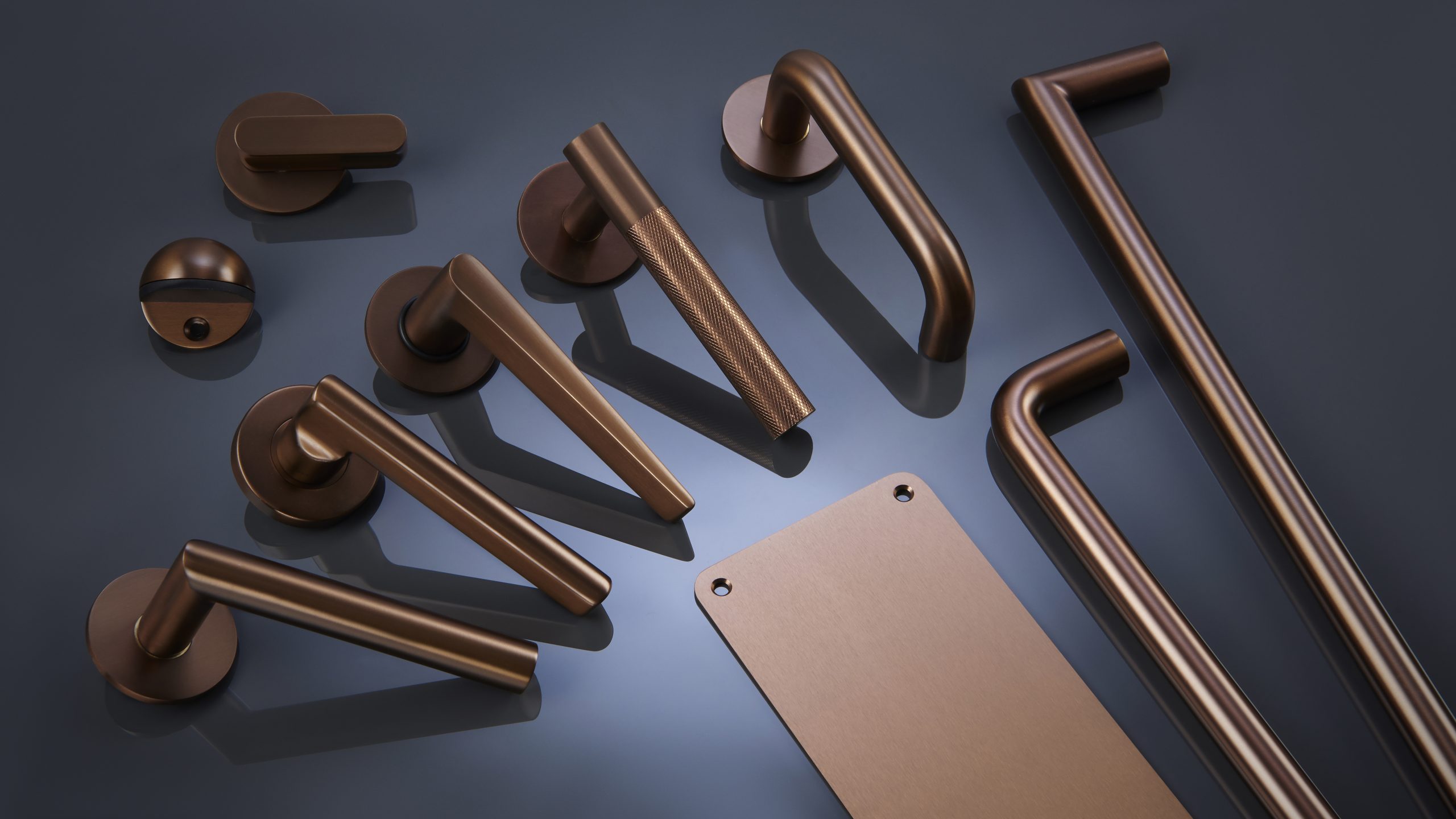 Premium PVD Finishes - a touch of class | Doras Hardware Ltd